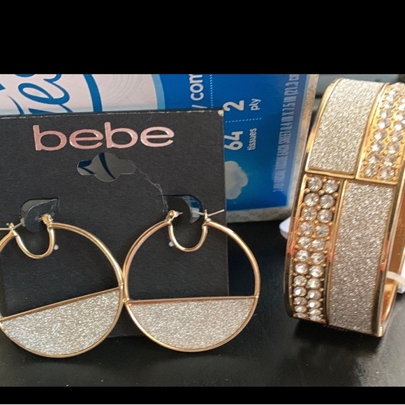 XOXO | Jewelry | New Xoxo Bracelet Bebe Goldtone Earrings | Poshmark